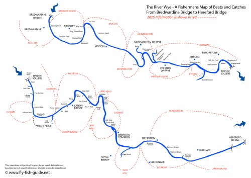 Bredwardine to Hereford - Flycasting KnowledgebaseFlycasting Knowledgebase